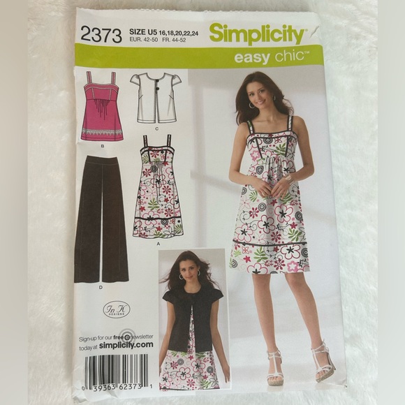 Simplicity | Office | Simplicity Easy Chic Plus Size Sewing Pattern ...